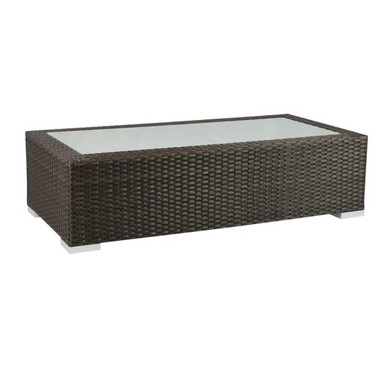 Rectangular Wicker Coffee Table | Outdoor Woven Coffee Table