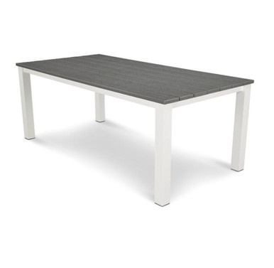 POLYWOOD® Polyresin Harvest 40" x 78" Dining Table