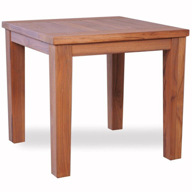 Lloyd Flanders Teak 24" Square End Table
