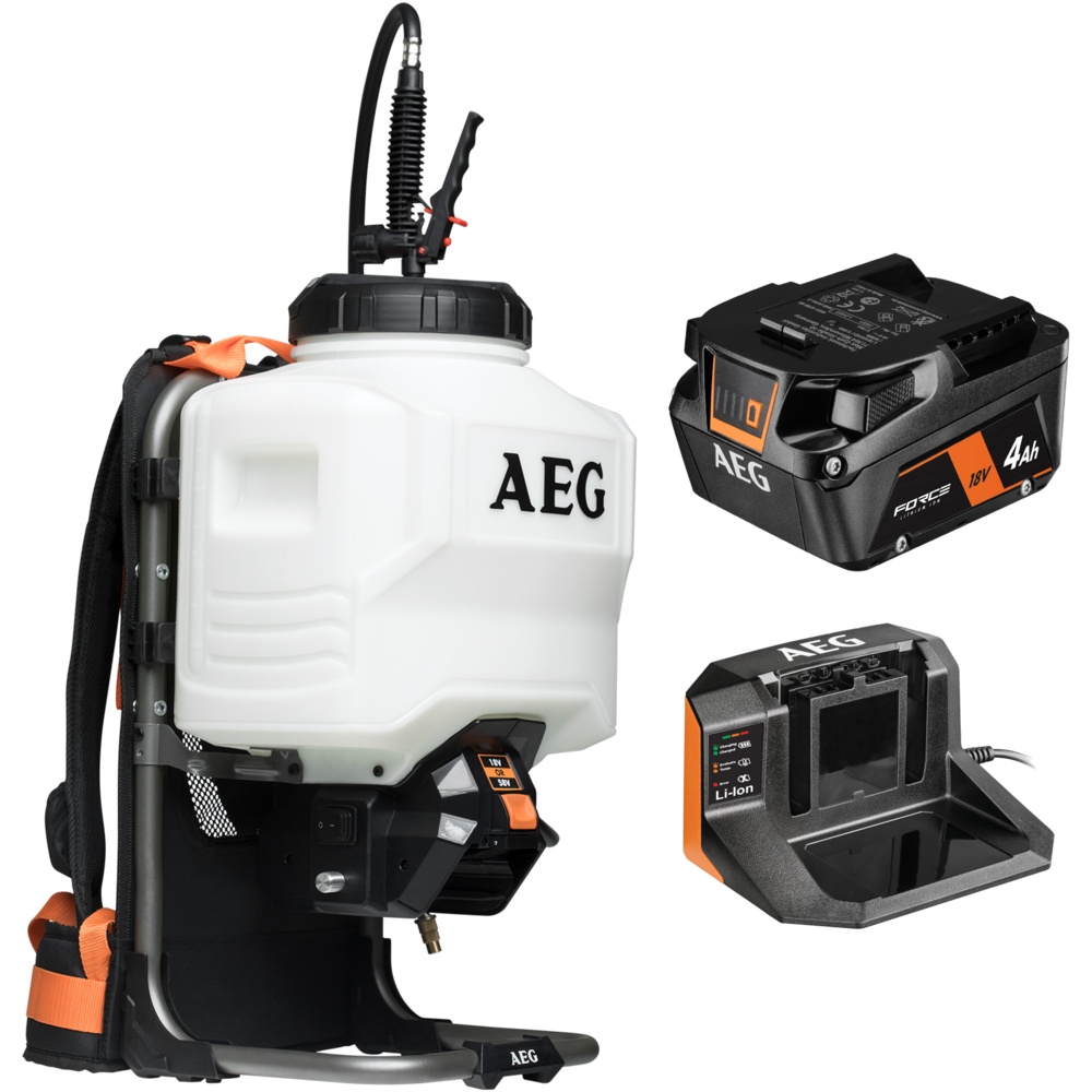 AEG Backpack Sprayer 4Ah 18V/58V ADVBPS14 Kit - Tool Kit Depot