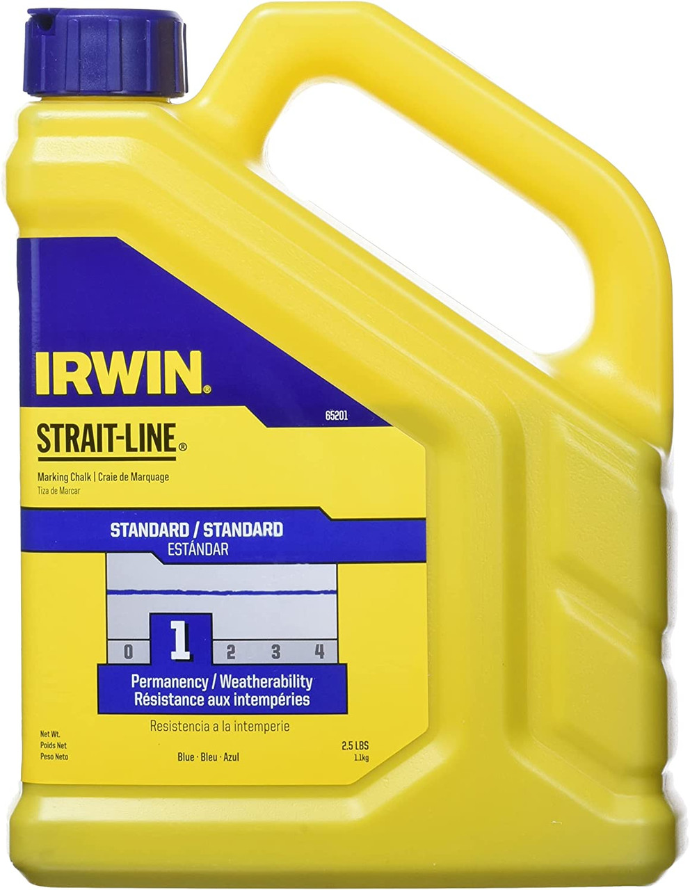 Irwin Strait-Line Chalk Blue 2.5lb/1.3kg - Tool Kit Depot