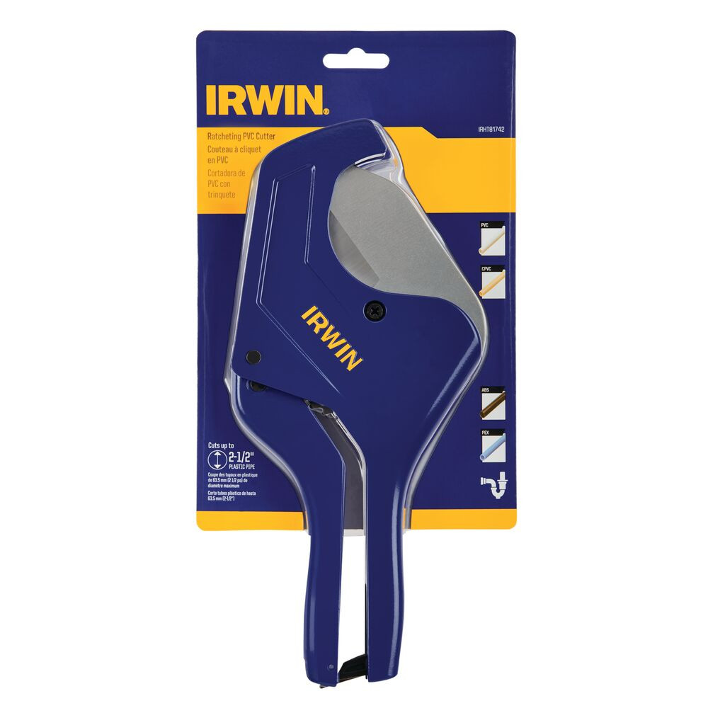 Irwin Ratcheting PVC Cutter Large Diameter - Tool Kit Depot