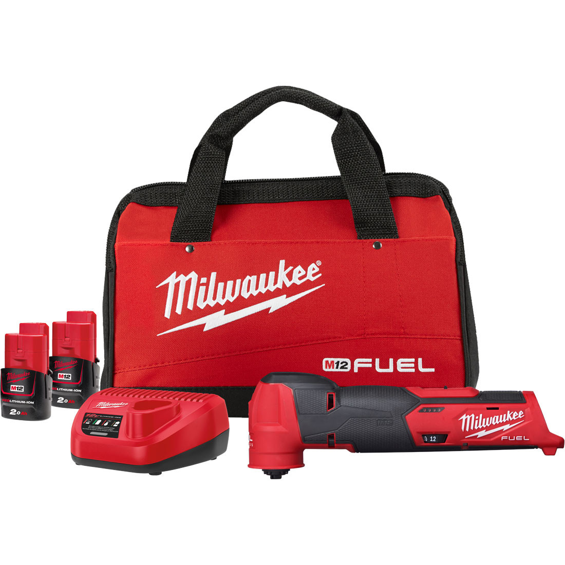 Milwaukee M12 FUEL Multi-Tool Kit (With 2.0Ah Battery) - M12FMT-202B ...