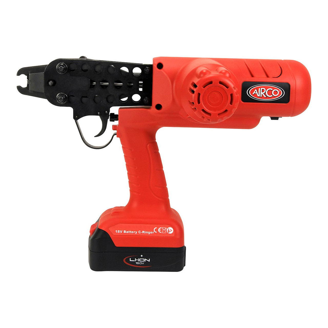 Airco 18V Mod.81 Battery C-Ringer with Charger and 2 x Li-ion Batteries ...