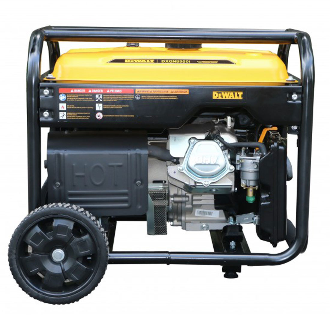 DeWalt 8950W Industrial Petrol Generator With Electric Start ...