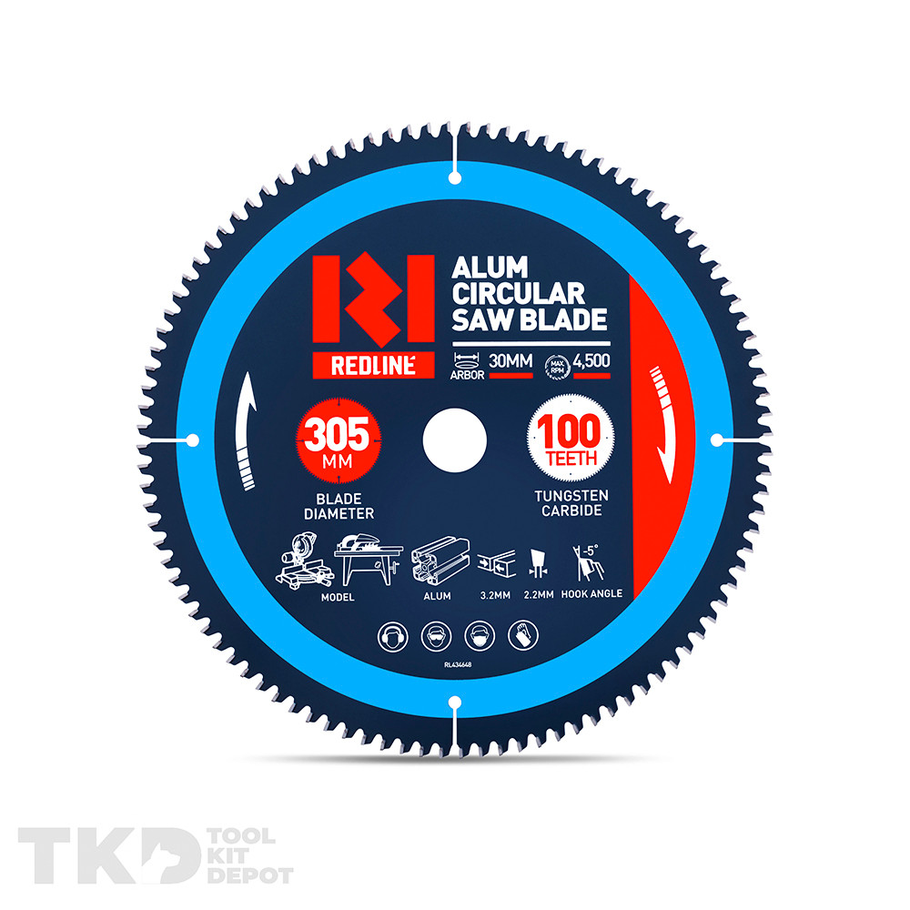 Redline Saw Blade Aluminium TCT 100T 305mm - RL434648 - Tool Kit Depot