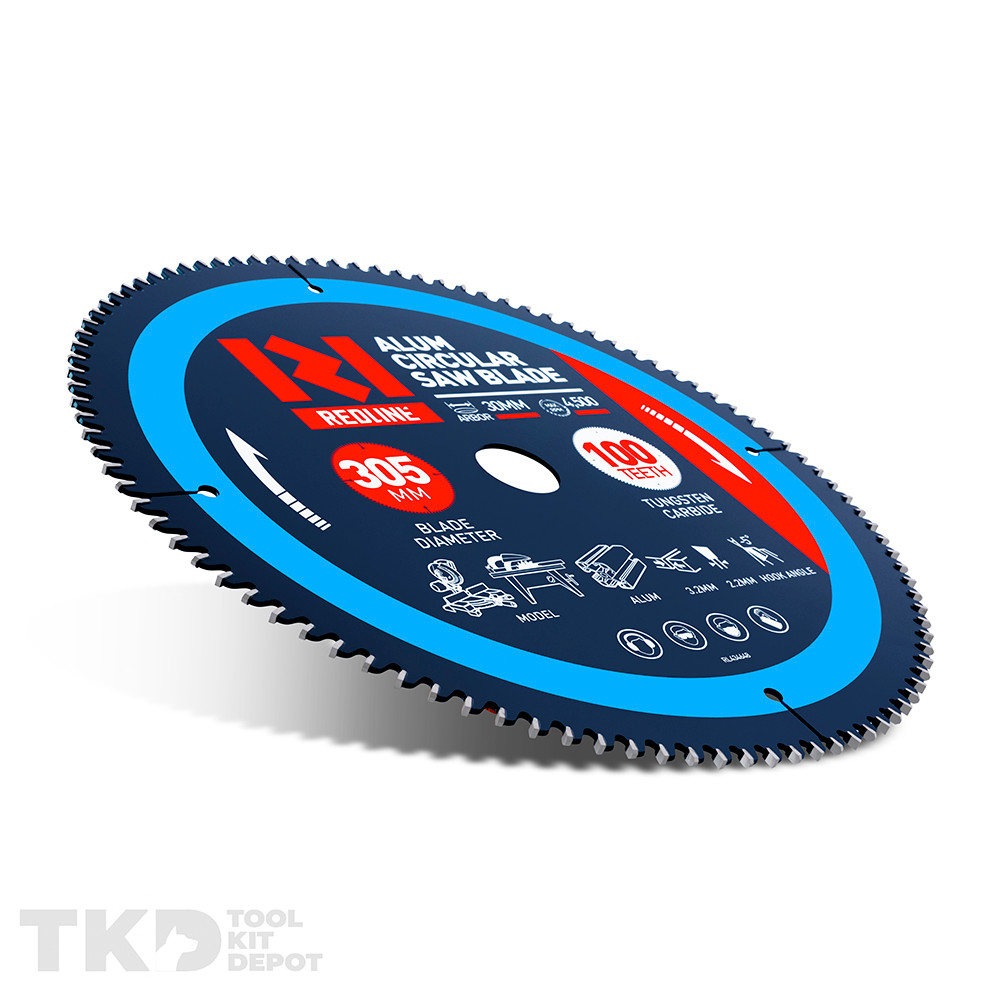 Redline Saw Blade Aluminium TCT 100T 305mm - RL434648 - Tool Kit Depot