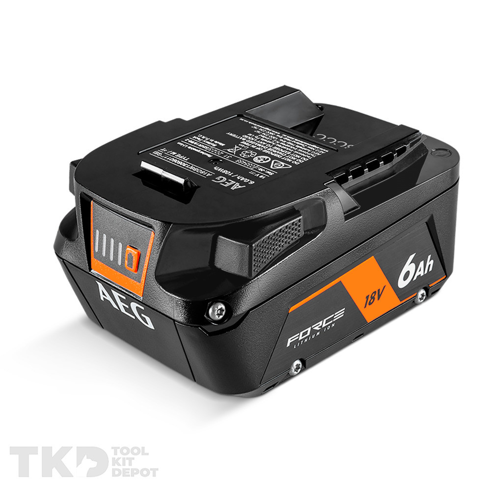 AEG FORCE 18V Battery 6Ah - A18OB6 - Tool Kit Depot