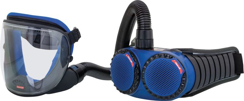 Maxisafe CleanAIR UniMask with AerGO PAPR: R720300.01, R300000PA, R710060 + Storage box - Tool ...