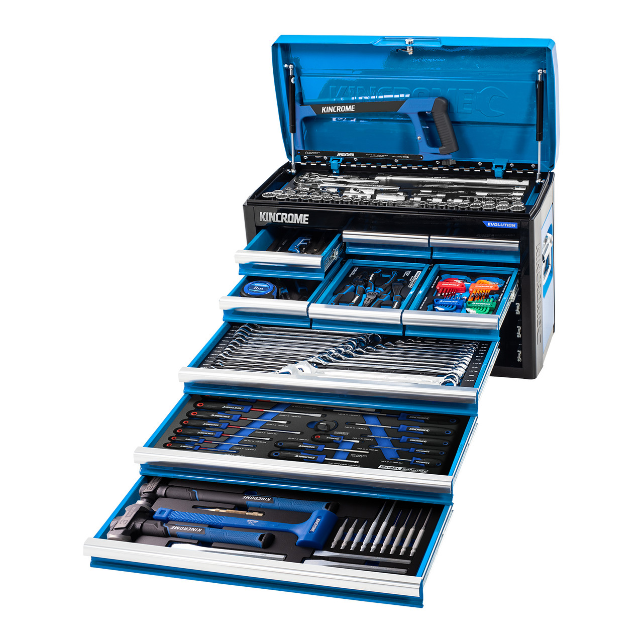 Kincrome Evolution Tool Kit Chest 9 Drawer 26" 172 Piece - K1215 - Tool ...
