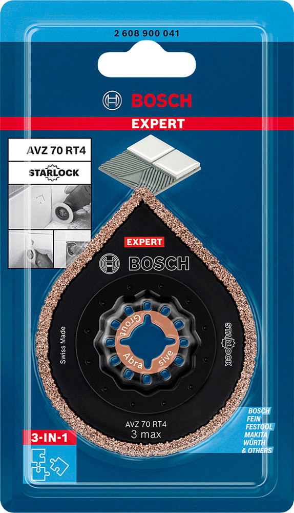 Bosch Expert Multi-Tool Plate Grouting 70 mm - 2608900041 - Tool Kit Depot