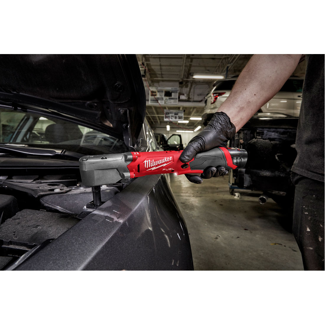 Milwaukee M12 FUEL™ 1/2" Right Angle Impact Wrench With Friction Ring ...