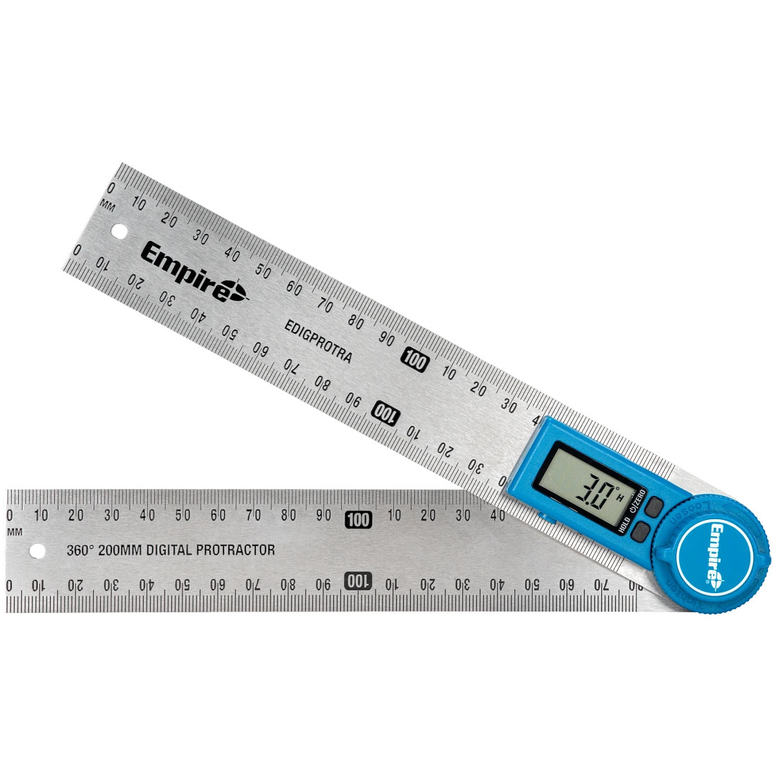 Empire Digital Protractor 200mm - EDIGPROTRA - Tool Kit Depot