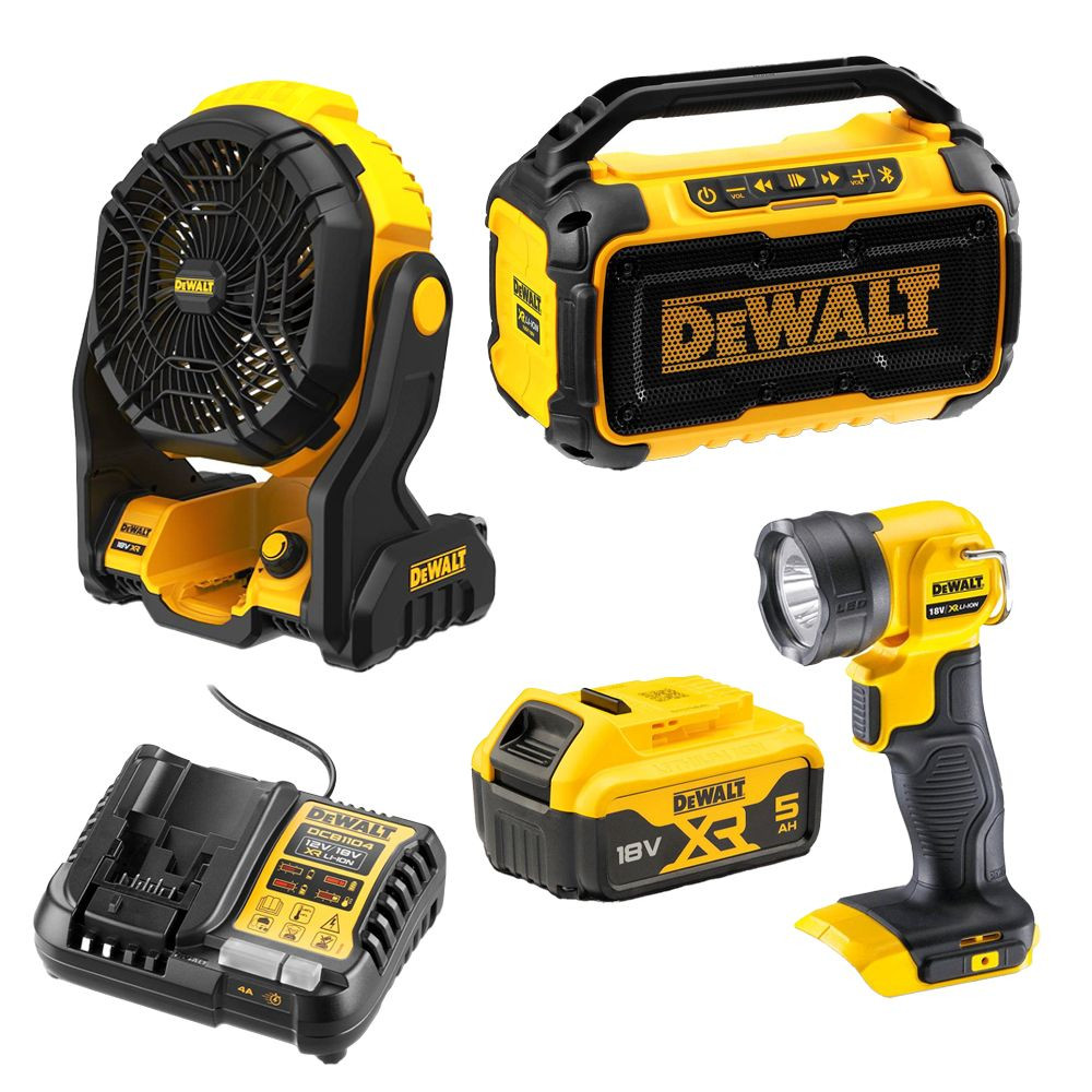 DeWalt 3 Piece Expansion 18V 5Ah Kit - DCZ3131P1-XE