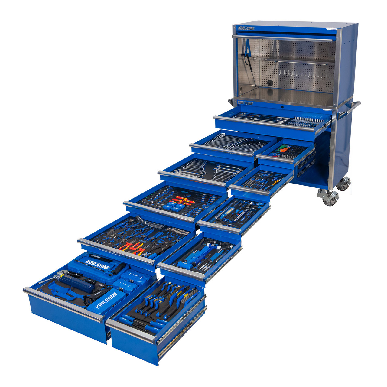 Kincrome Tool Armour Workshop Tool Kit 1012 Piece 11 Drawer 46" - P1796 ...
