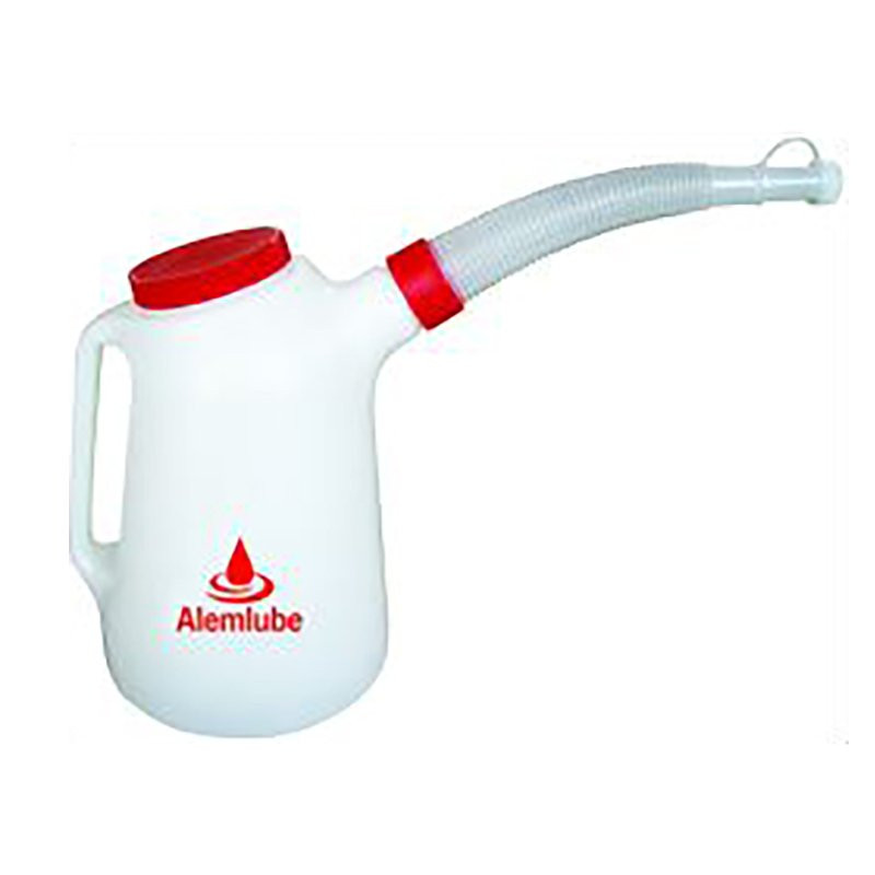 Alemlube Oil and Fluid Bottle With Flexible Spout 5L - 5000MFN
