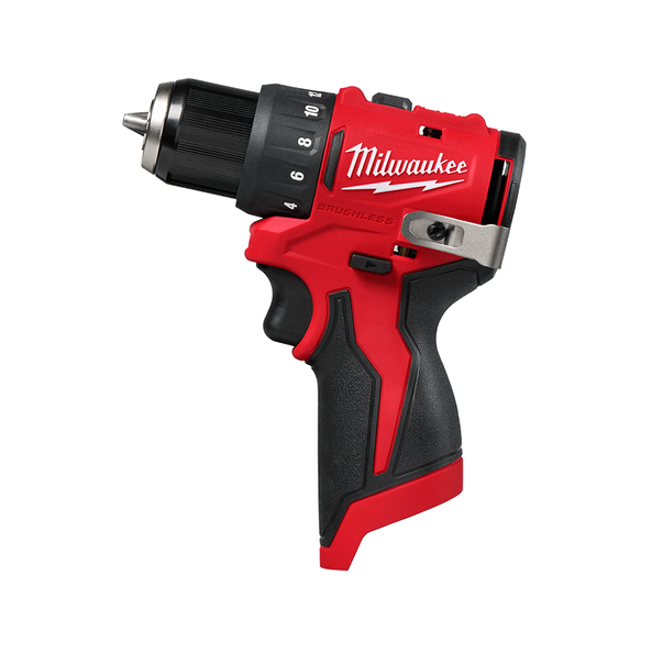 Milwaukee M12 Sub-Compact BL 10mm Drill TO - M12BLDDRC0 - Tool Kit Depot