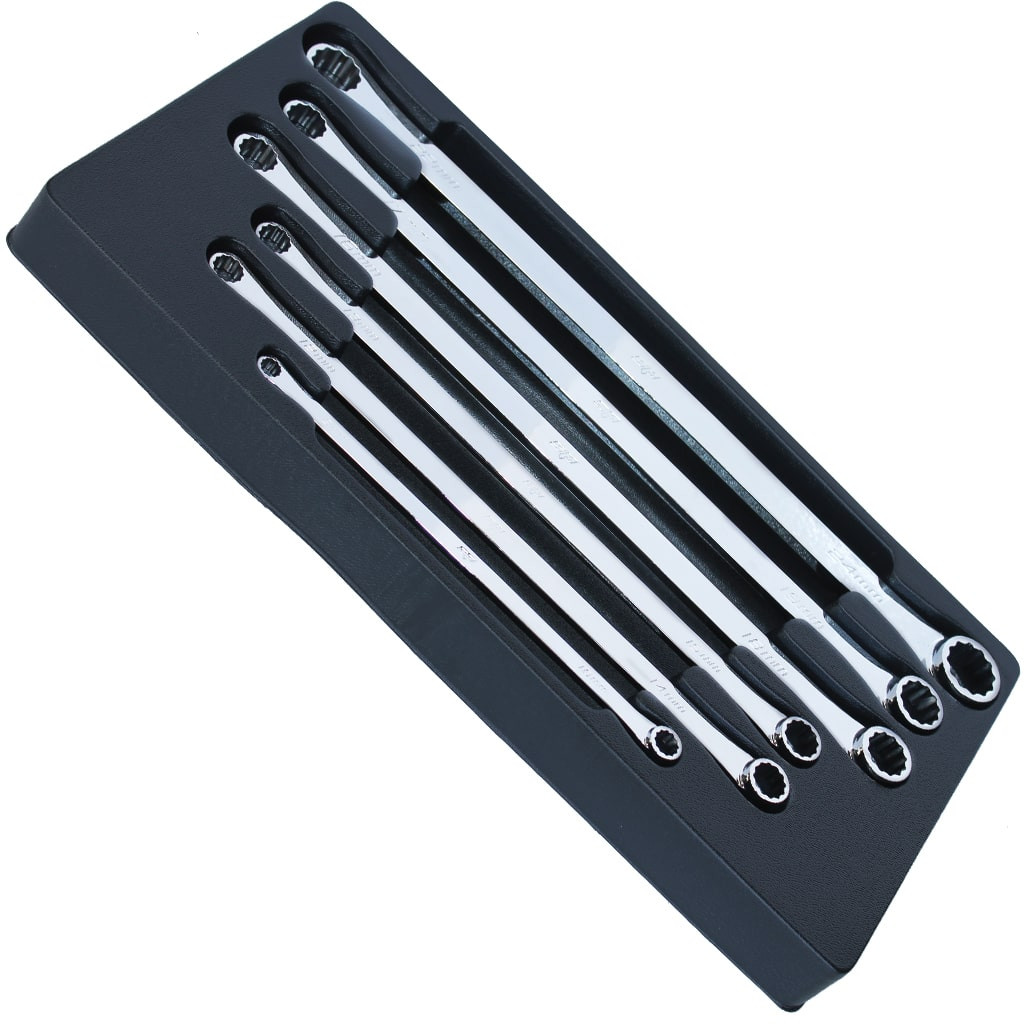 SP Tools Spanner Set Double Ring Metric 6 pce - SP10036 - Tool Kit Depot