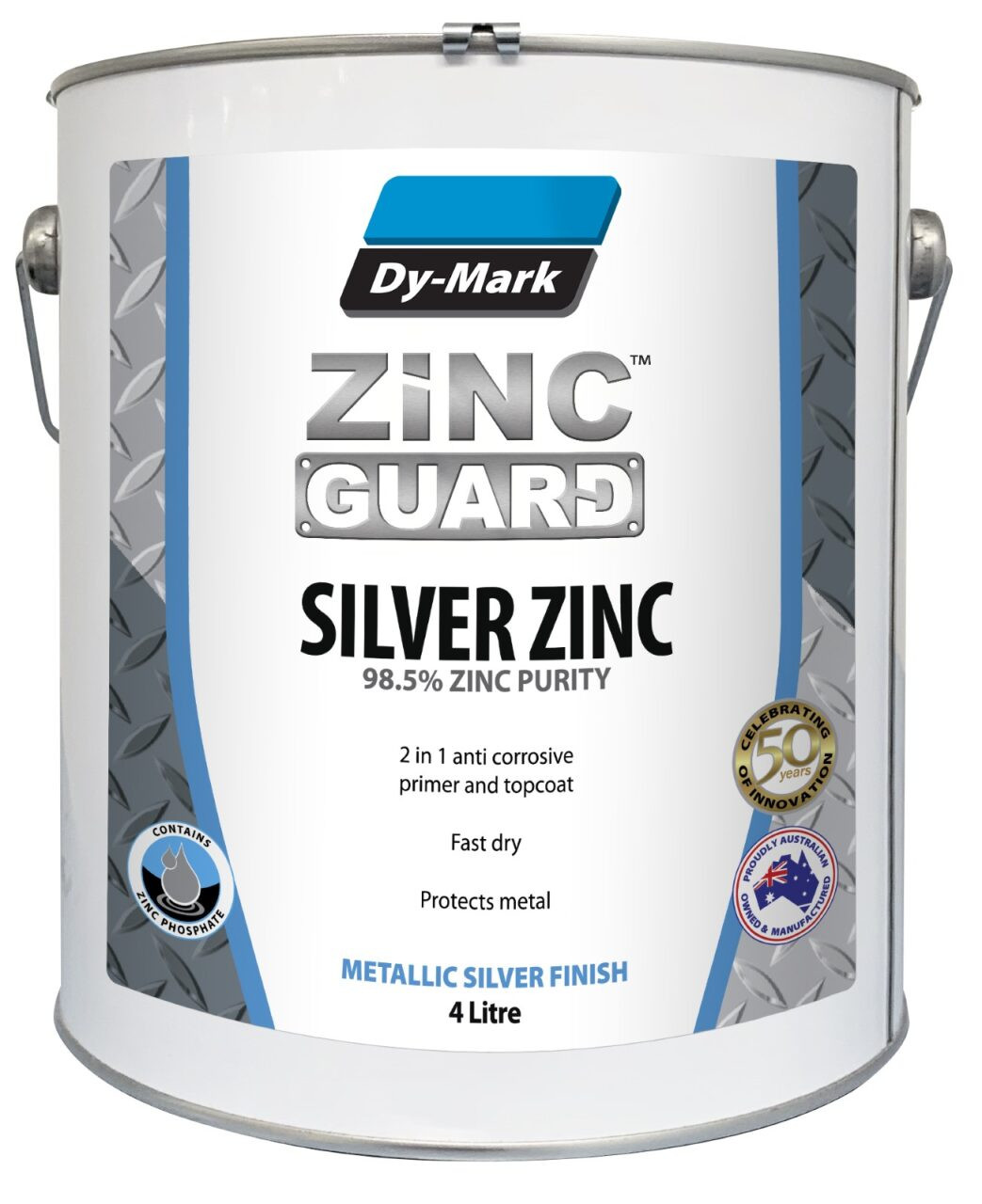 Dy-Mark Zinc Guard Silver Zinc - 23230410 - Tool Kit Depot