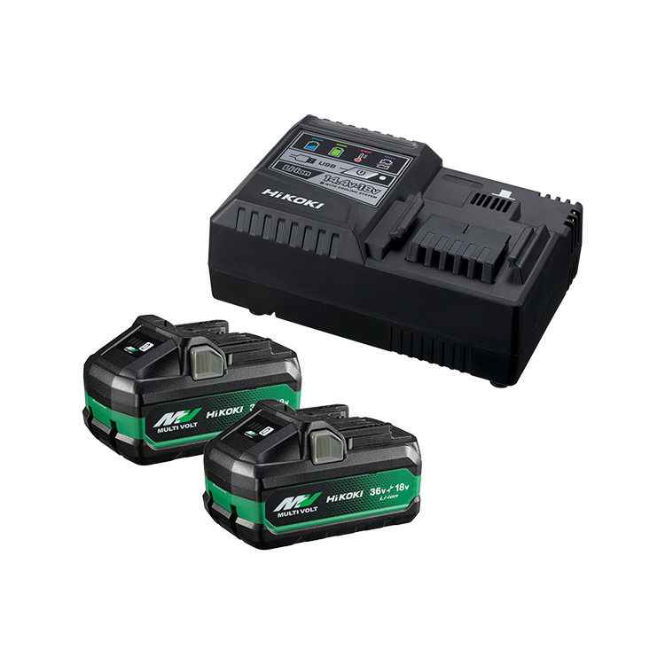 Hikoki MultiVolt 18V/36V Battery Combination Pack 2 - UC18YSL3(HHZ ...