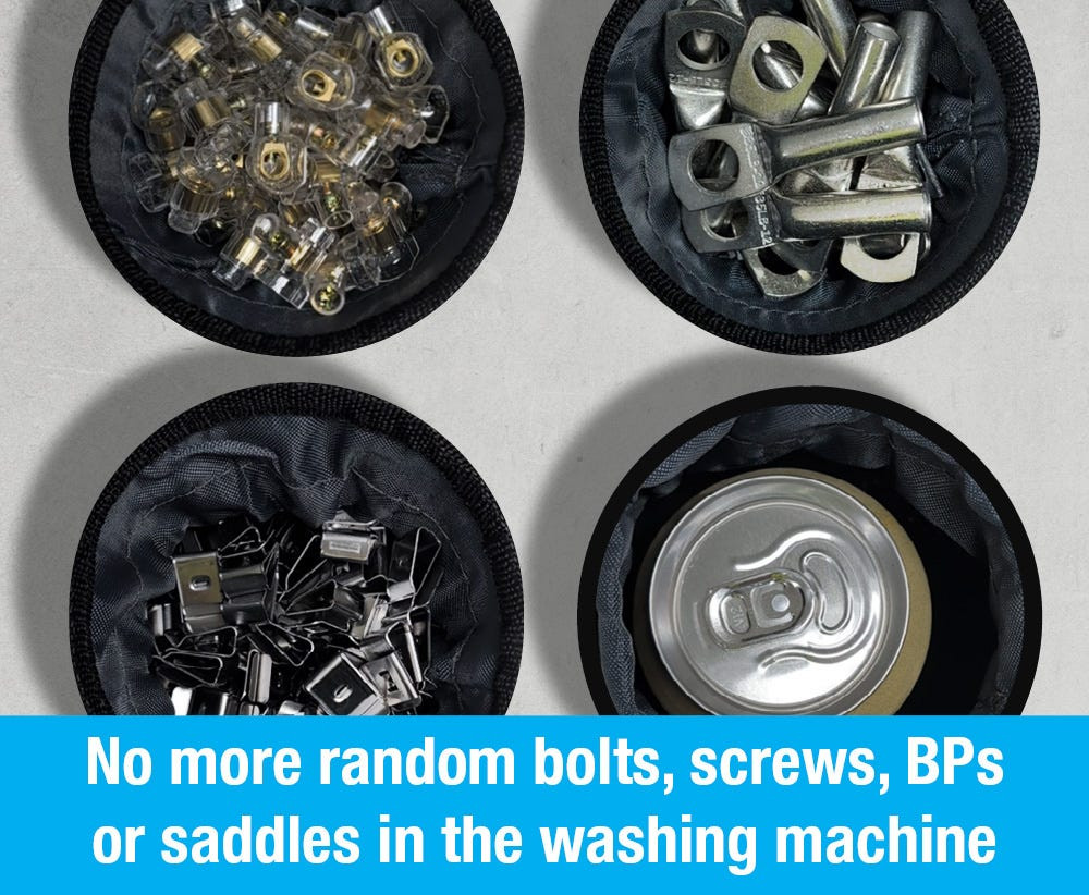 Cabac Multi-Purpose Electrician'S Screw Pouch Small - SB-SMALL - Tool ...