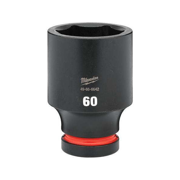 Milwaukee SHOCKWAVE™ Deep 6 Point Impact Socket 60 MM 1" Drive ...
