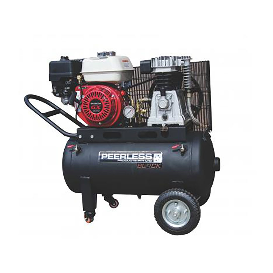 Peerless 320L/min Petrol Air Compressor - PB17000P | Tool Kit Depot