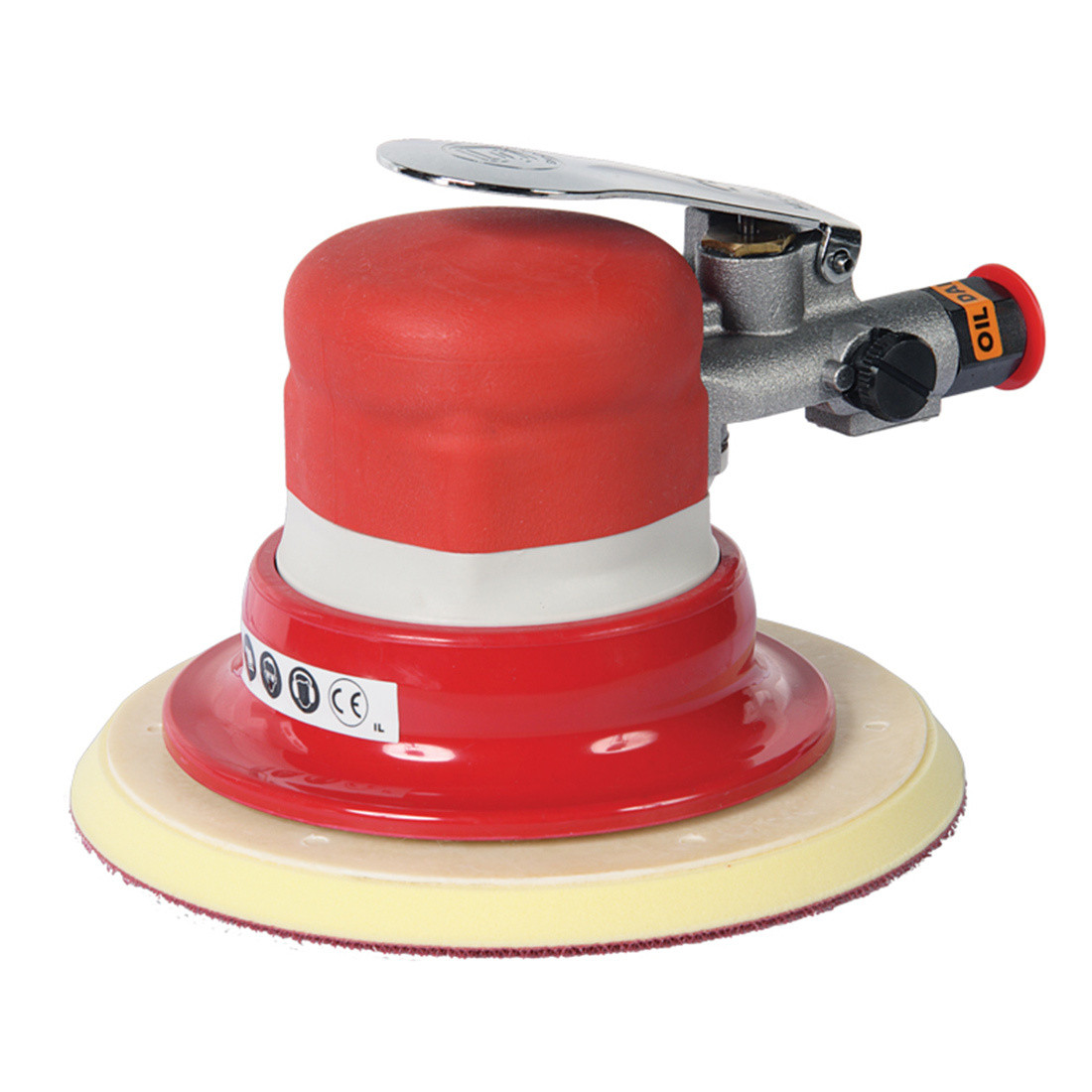 Shinano 150mm Pneumatic Dual Action Orbital Palm Sander