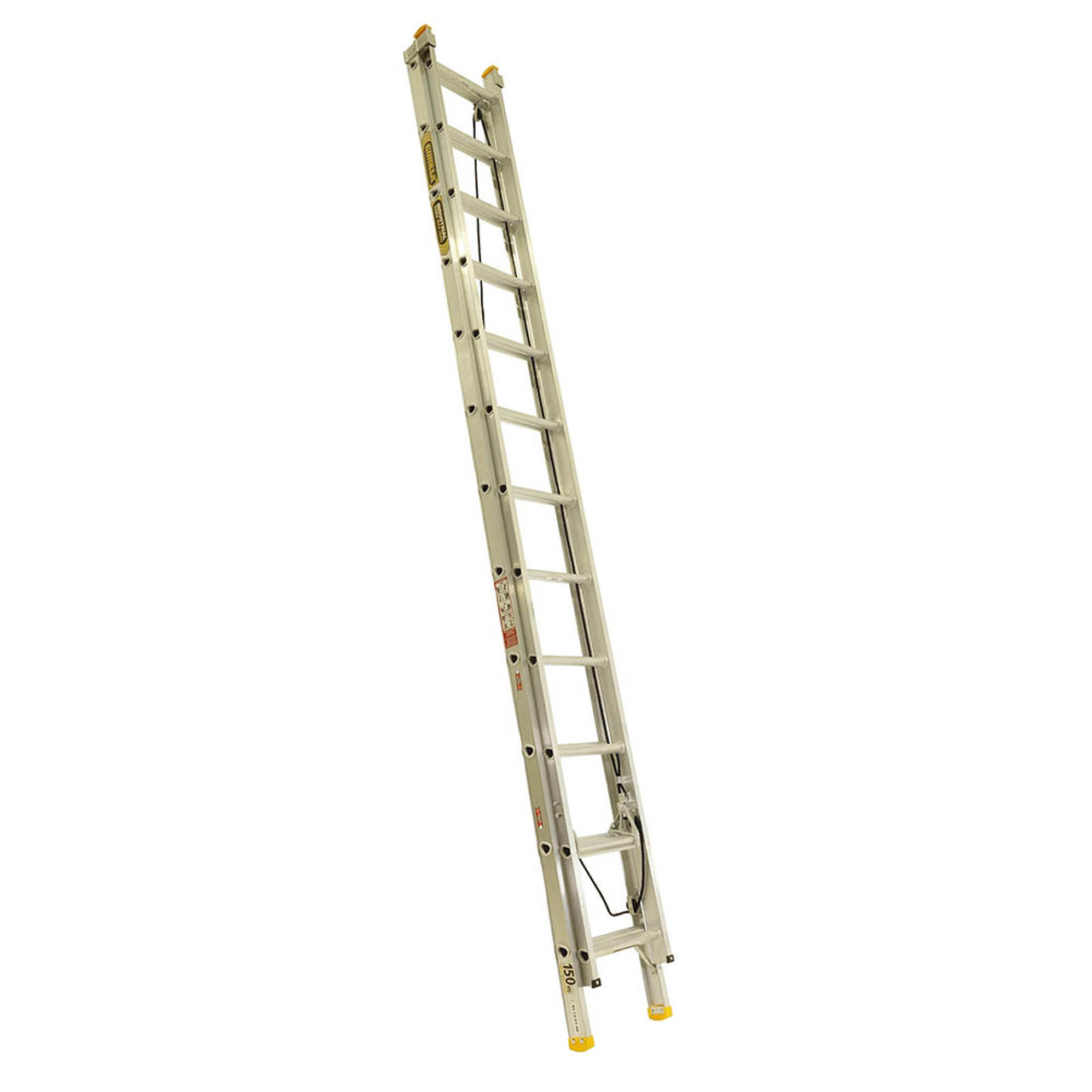Expanding extension ladder store