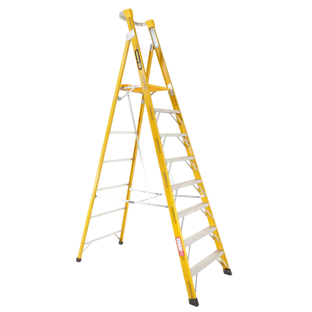 Gorilla Fibreglass 8Step Platform - FPL008-I