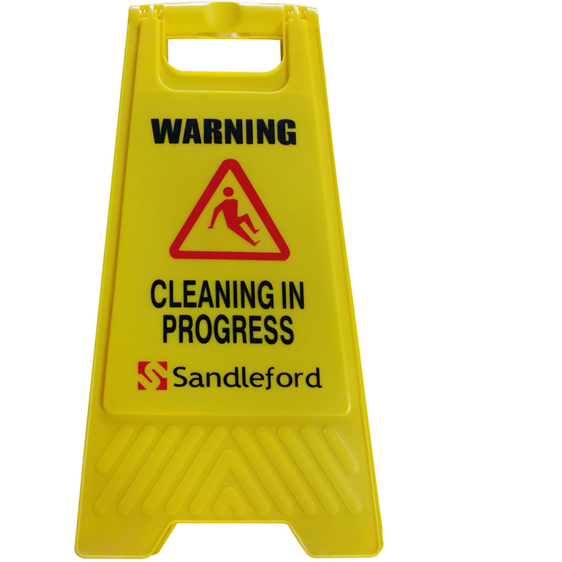 Sandleford Cleaning In Progress Sign Yellow - ASY02 | Tool Kit Depot