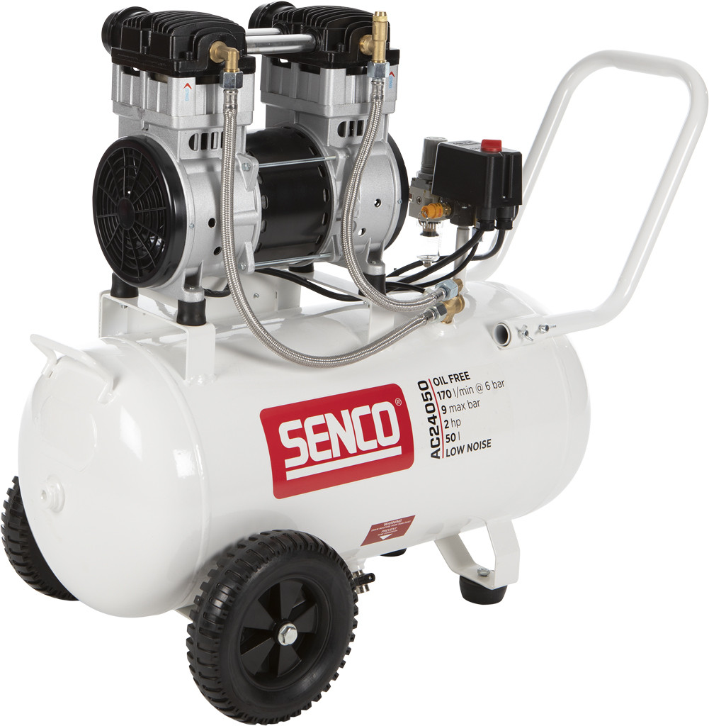 Senco® Compressor Low Noise 50L Oil Free - AC24050 - Tool Kit Depot