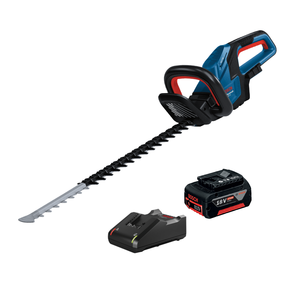 Bosch Hedge Trimmer 5Ah BL 18V GHE 18V-60 Kit - Tool Kit Depot