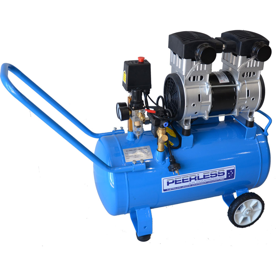 Peerless PO13 175L/min Oil-less Air Compressor - 00590 | Tool Kit Depot