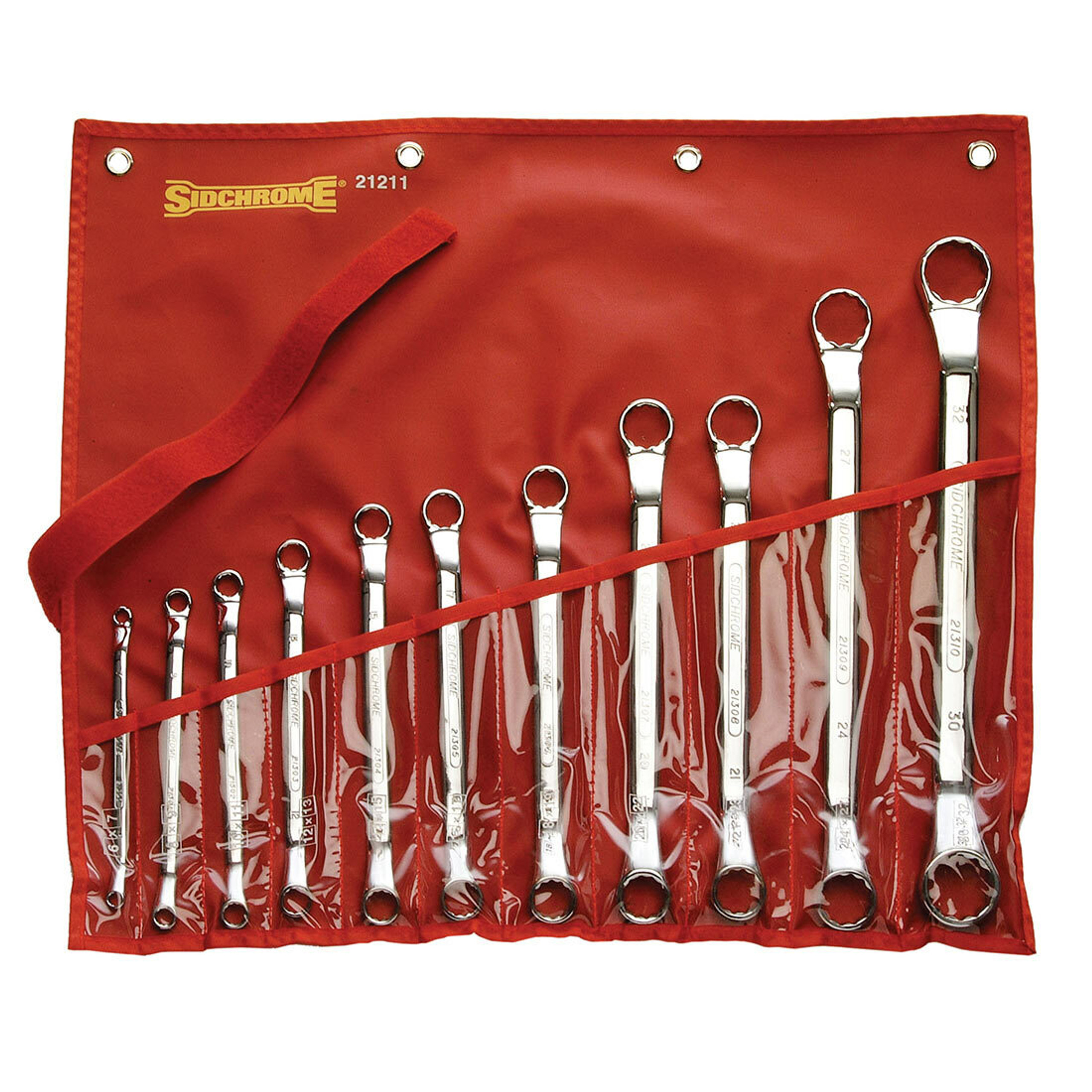Sidchrome 11 Piece Metric Ring Spanner Set Sidchrome 11 Piece Metric Ring Spanner Set
