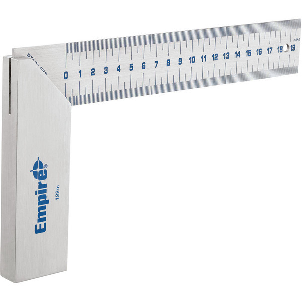 Empire 200mm Stainless Steel Try Square - 122M | Tool Kit Depot