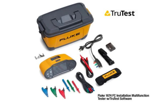 Fluke 1674 FC FTT Multifunction Installation Tester with TruTest ...
