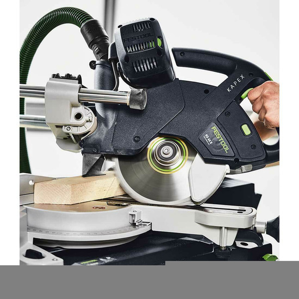 Festool KS 60 E-SET KAPEX 1200 Watt 216mm Slide Compound Mitre Saw with ...