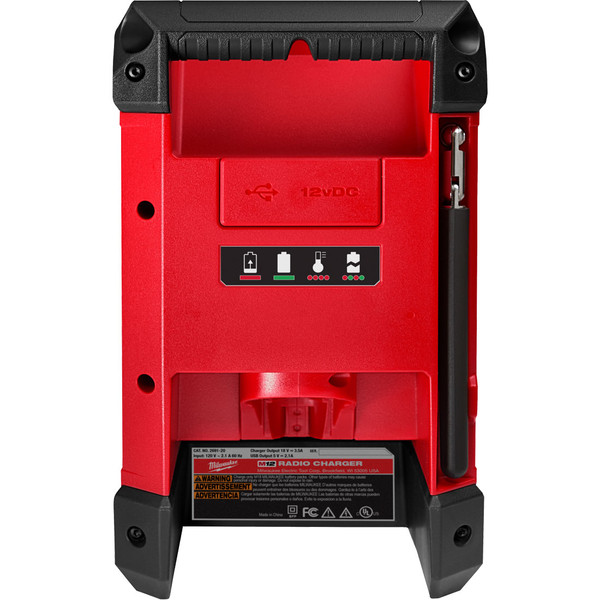 Milwaukee M12™ Radio + Charger with DAB+ - M12RCDAB+-0 | Tool Kit Depot