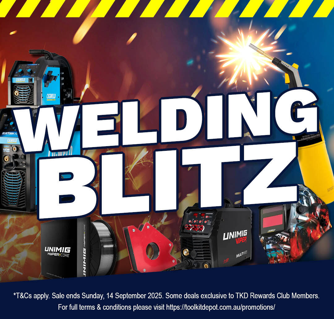 Unimig VIPER 185 MIG/TIG/STICK Welder - KUMJRVM185