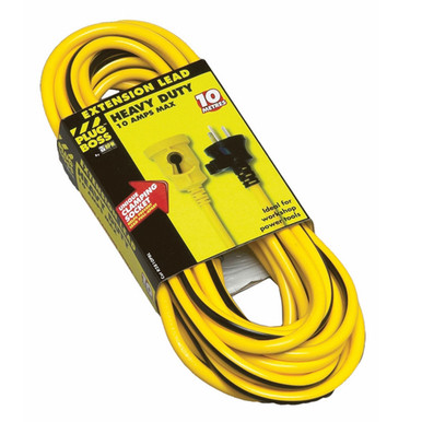 HPM Plugboss Heavy duty 10m Extension Lead 10A 2400W Locking Socket ...
