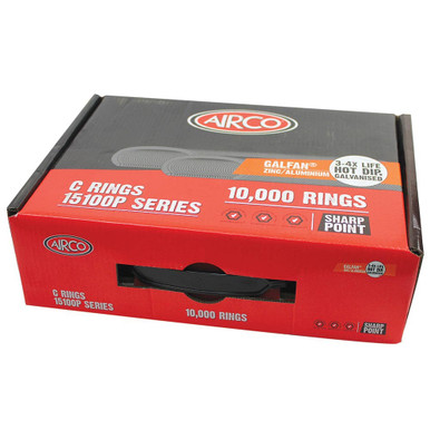Airco 15100P C Rings Galfan Qty: 10000 - RC00232 - Tool Kit Depot