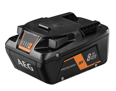 AEG Force HD Battery 8Ah 18V - A18OB8 - Tool Kit Depot