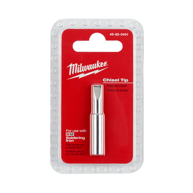 Milwaukee M12™ Soldering Iron Tip Chisel - 49800401 - Tool Kit Depot