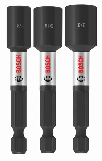 Bosch Impact Nutsetter Set 3 Piece 65mm - 2610069796 - Tool Kit Depot