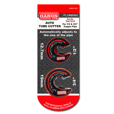 Haron Auto Cut Tube Cutter 12mm + 19mm - TAC1219 - Tool Kit Depot