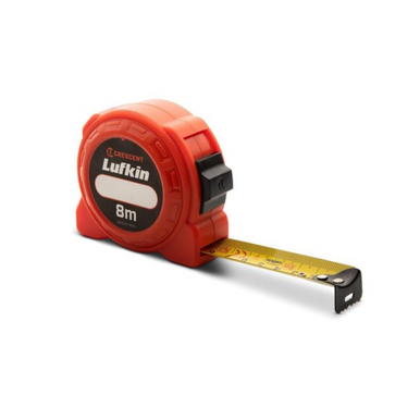 Lufkin L600 Trade Tape Metric 8m X 25mm - L625CM-02EU - Tool Kit Depot