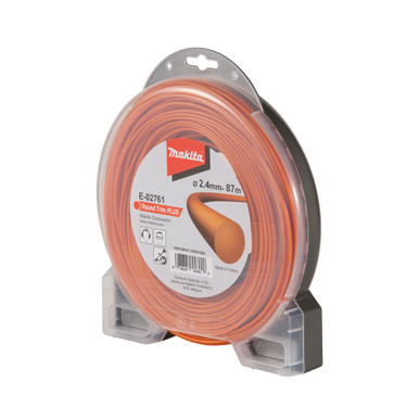 Makita Round Trim Plus Line Orange 2.4mm x 87M - E-02761 - Tool Kit Depot