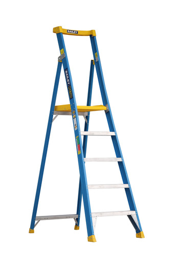 Bailey Platform Step Ladder 5 Step 1.5m FG - FS14072 - Tool Kit Depot