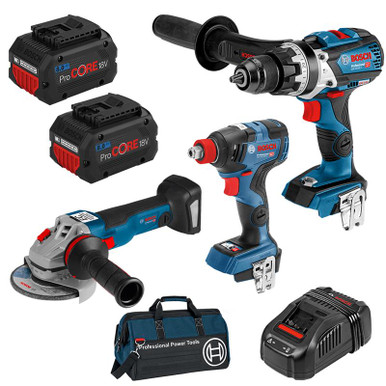 Bosch 3 Piece Combo Kit 2X8AH D/ID/AG - 0615990L27 - Tool Kit Depot